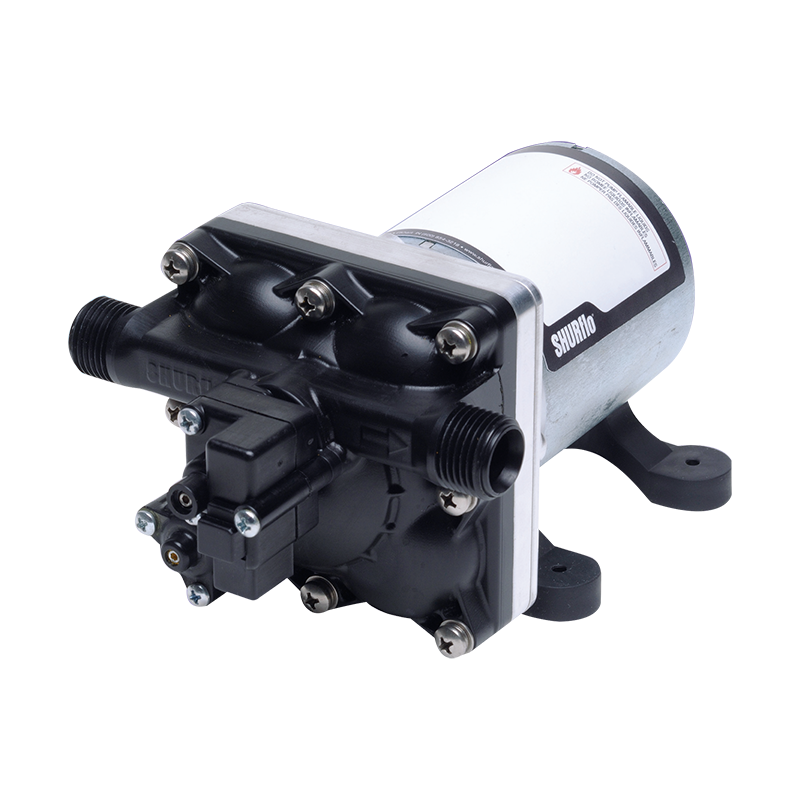 Shurflo water pump retail pack with fittings no filter