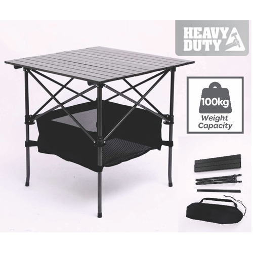 CAMPING TABLE COLLAPSABLE 70 X 70